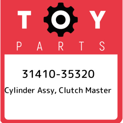 31410-35320 Toyota Cylinder assy, clutch master 3141035320, New Genuine ...
