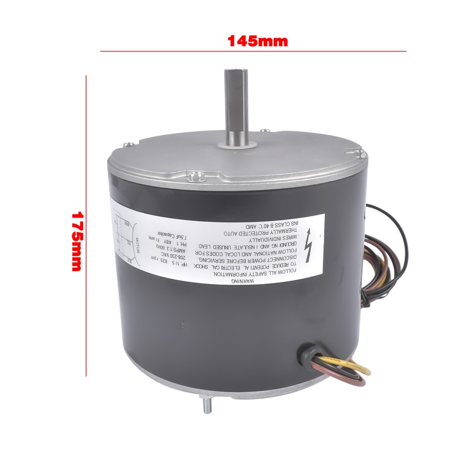 Air Conditioner Condenser Fan Motor 60HZ 230V for Carrier Bryant Payne ...