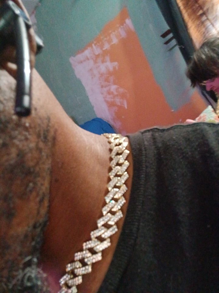 10 Gold Diamomd Link Chain For Men | eBay