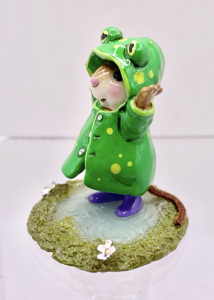 Wee Forest Folk “Frog Puddle Jumper” Miniature M-758a | eBay