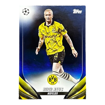 2023-24 Topps UCL Club Competitions Soccer Marco Reus Navy Blue ...