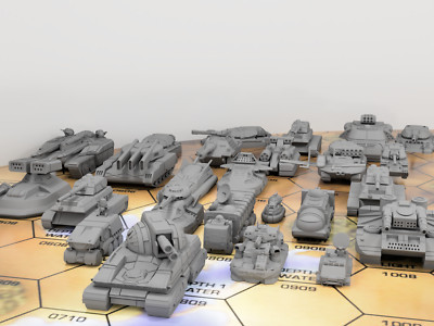 Battletech Miniatures - Build an Vehicles/Tanks/Conventional Lance | eBay