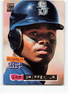 1994 Topps Stadium Club Dugout Dirt #7 Ken Griffey Jr. NM-MT Mariners ...