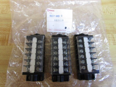 IDEC BD7-MB6 Mini Terminal Block 8K420 (Pack of 3) | eBay