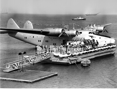 Pan Am Clipper B314 Airplane Flying Boat American Clipper Dedication ...