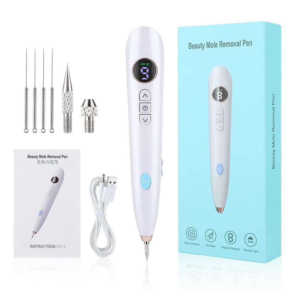 Laser Freckle Pen Skin Tag Mole Dark Spot Removal Machine Face Wart ...