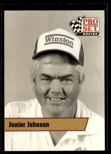 1991 Pro Set Legends Junior Johnson Junior Johnson & Associates #L17 | eBay