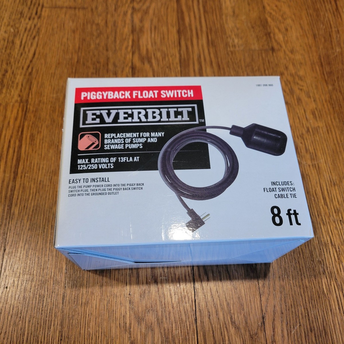 Piggyback Plug Replacement Sump Pump Vertical Float Switch | PumpSpy