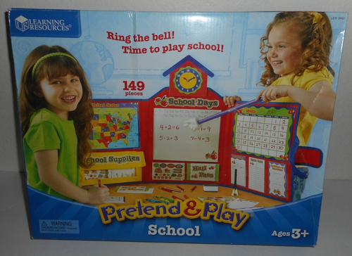 Learning Resources Pretend & Play School Set 149 Pieces Ages 3+ Board ...