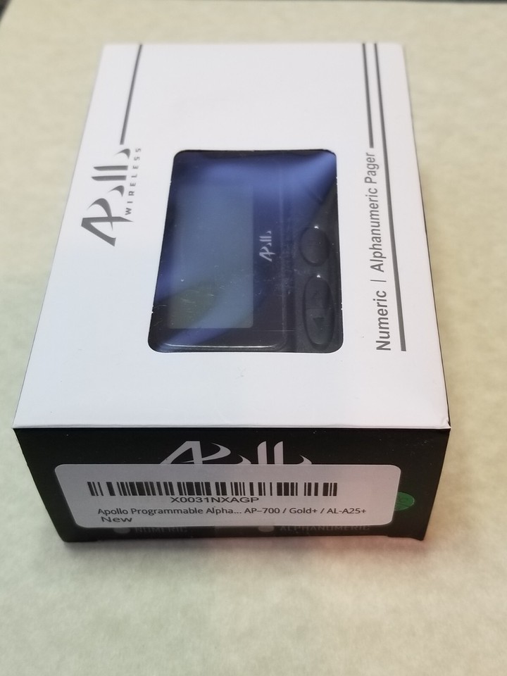 Five(5) Apollo AP700 Pagers- ($138.50 ea.) - Nurse/Hosp. - Replaces 924/A25/929 | eBay