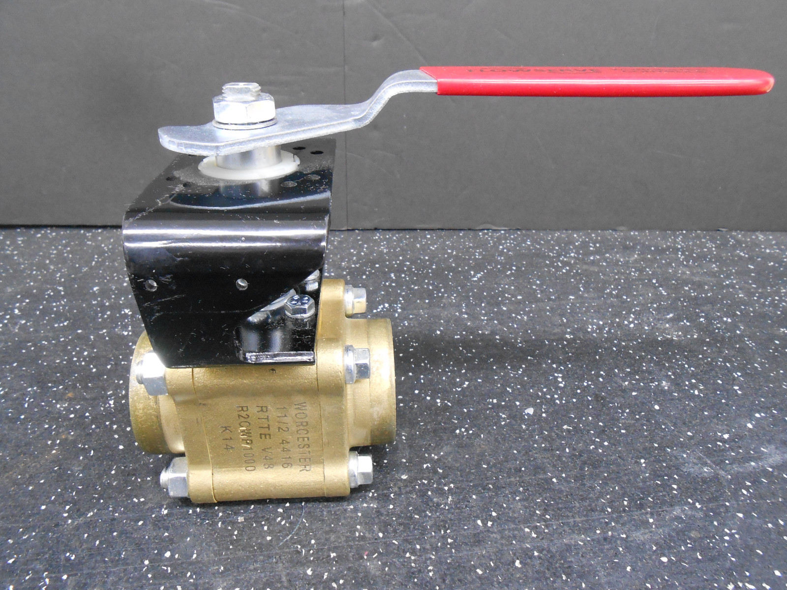 WORCESTER SERIES 4416 RTTE V48 STAINLESS STEEL 1½" BALL VALVE & BRASS ...