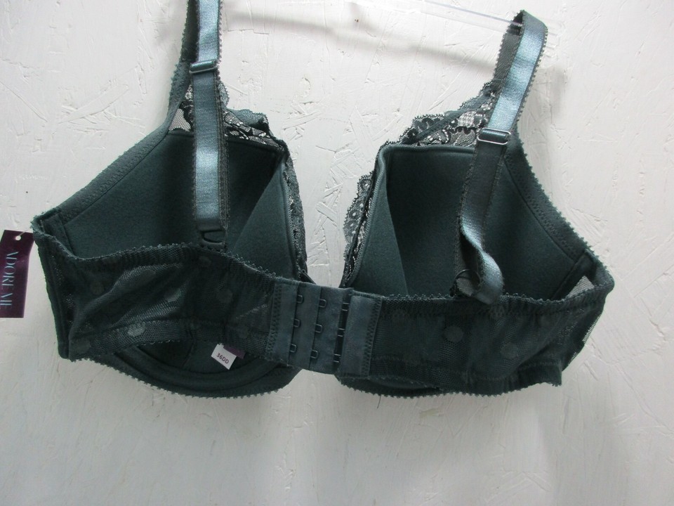 Adore Me Women's Amalee Contour Bra Dark Slate Size 36DD New !!! | eBay