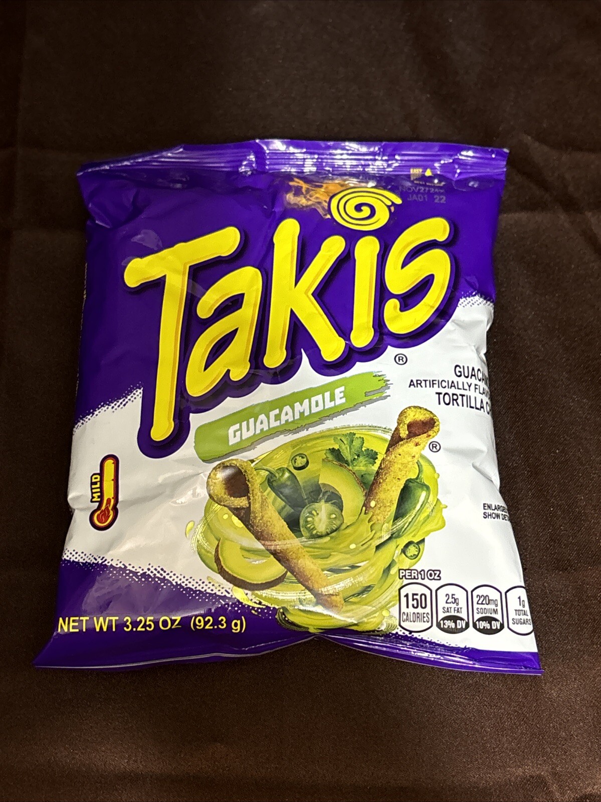 Takis Guacamole Tortilla Chips 3.25oz (92.3g) New Fresh | eBay