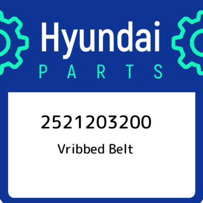 2521203200 Hyundai Vribbed belt 2521203200, New Genuine OEM Part | eBay