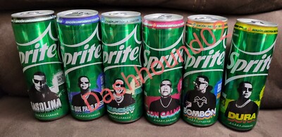 Sprite Daddy Yankee Limited Edition Box With 6 Cans Coke Puerto Rico 🇵🇷 ...