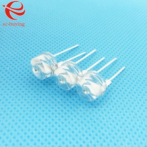 10PCS/LOT F8 8MM RED LED EMITTING DIODE - ULTRA BRIGHT | eBay