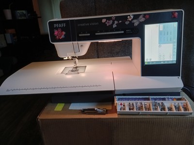 Pfaff Creative Vision 5.0 Embroidery Sewing Machine (No Embroidery ...