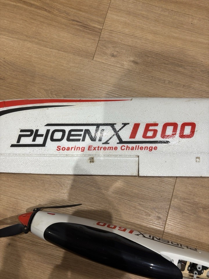 Phoenix 1600 RC Plane/Powered Glider Parts Or Repair | eBay UK