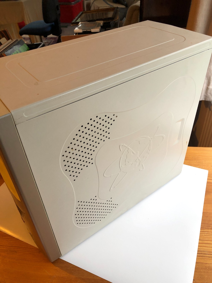 Beige ATX Computer Case + 400W PSU , FDD drive | eBay UK