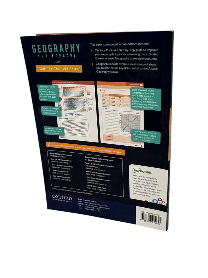 Edexcel A Level Geography Exam Practice and Skills Bob Digby Latest ...