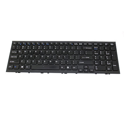 GENUINE NEW Sony Vaio VPC-EH VPCEH Series Keyboard US Black With Frame ...