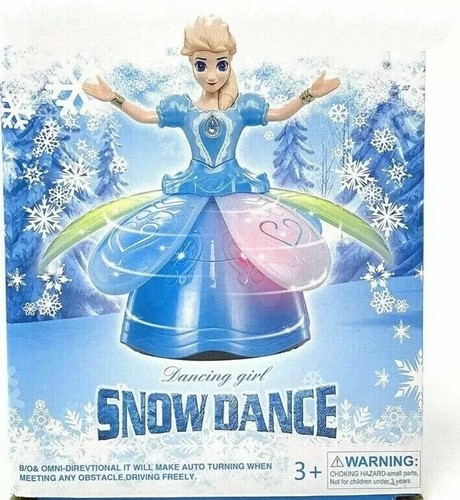 Snow Dance Doll I Dancing Rotating Singing Flashing Elsa Doll Girls ...
