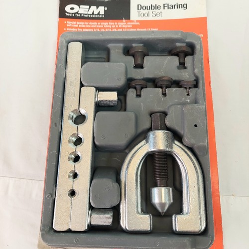 OEMTOOLS Double Flaring Tool Set 7 Piece Pn 25358 | eBay