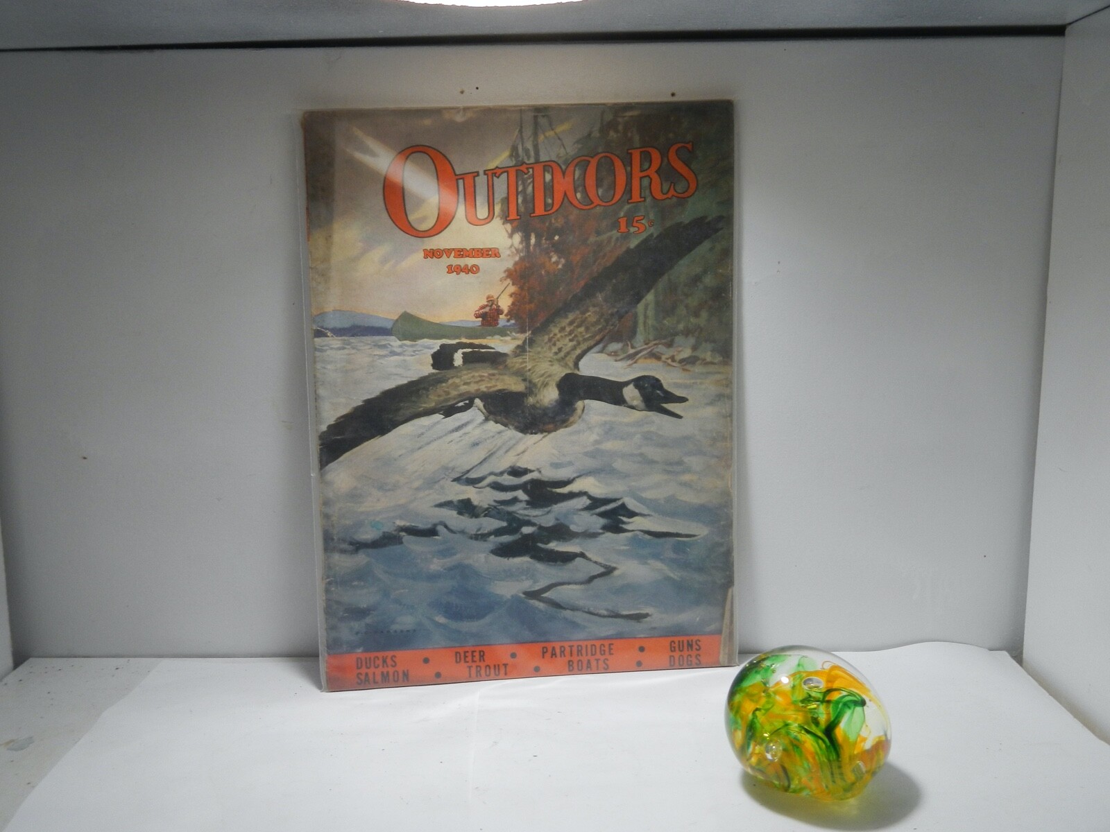 Vintage Magazine Outdoors Nov 1940 Duck Hunting | eBay