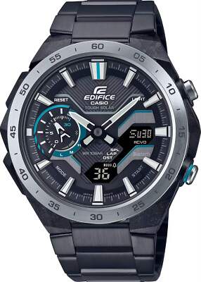 Casio Edifice ECB-2200DD-1AEF Men's Solar-Powered Bluetooth Chronograph ...