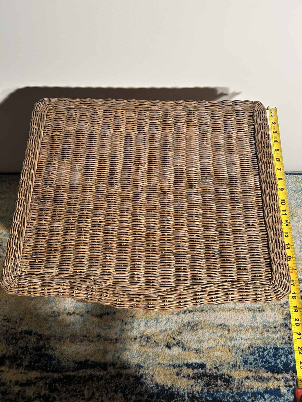 Pier 1 Wicker Nightstand | eBay