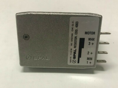 12V 3 Speed SPAL RESISTOR 4003 | Aftermarket Branded