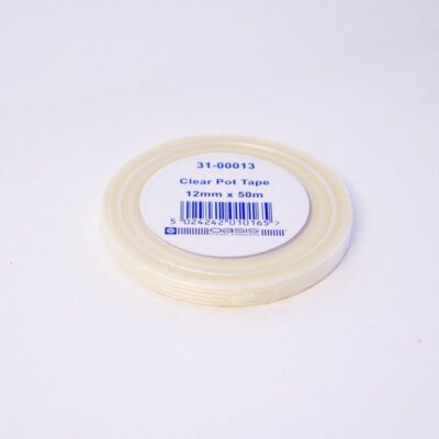 Pot Tape - Clear - 12mm x 50m Oasis Thick Waterproof Florist Pot Tape ...