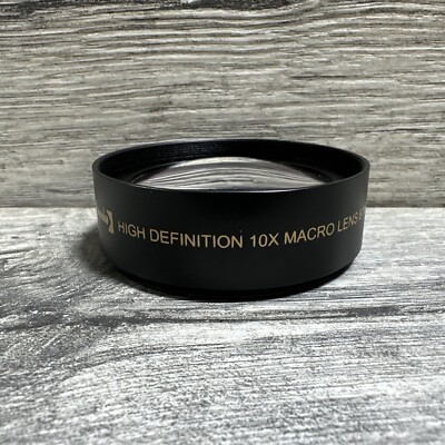 Opteka 10x Macro Close-Up Lens for 67mm Threaded Digital Camera Lenses ...