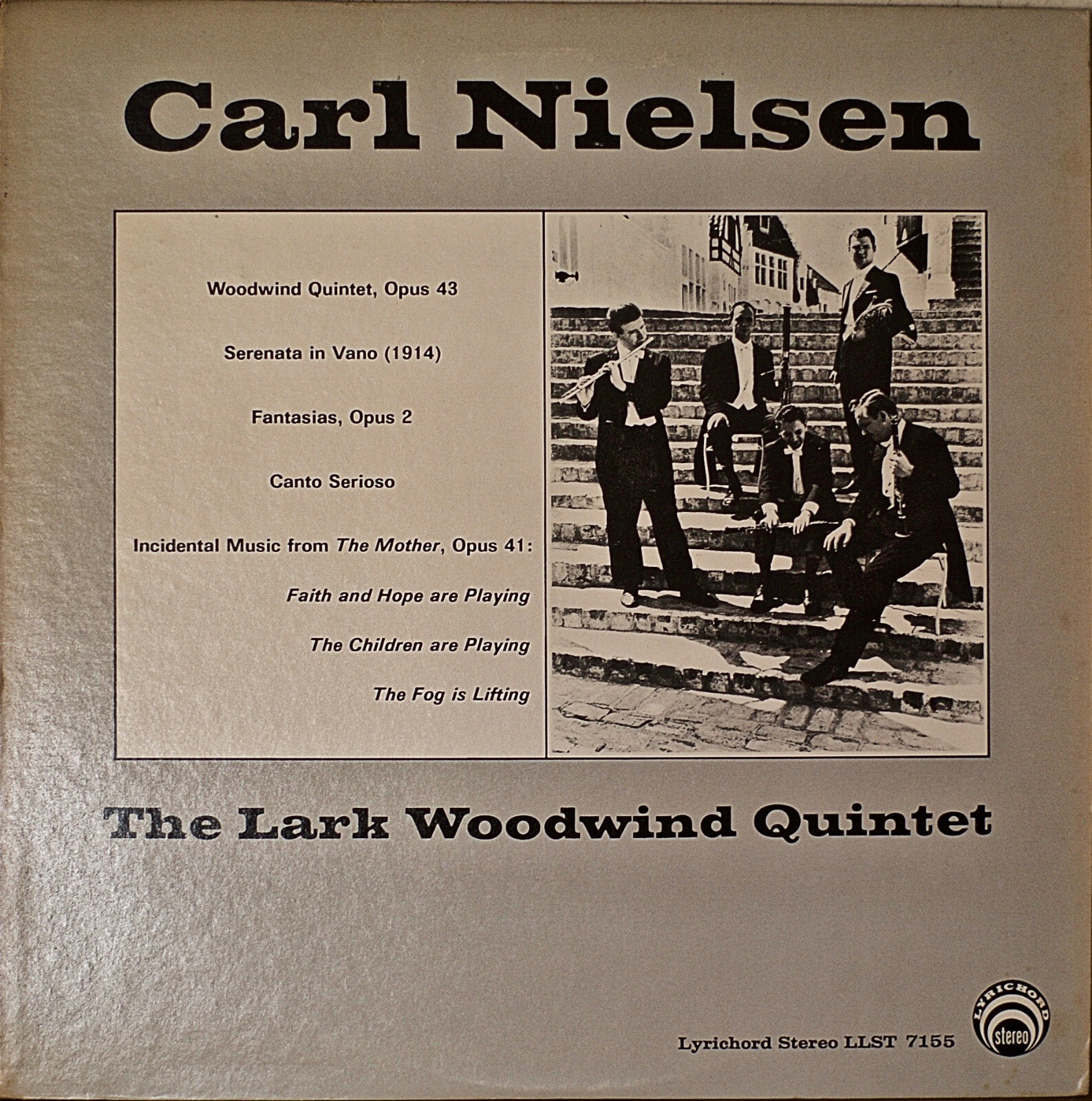 NIELSEN: Woodwind Quintets-M1965LP Lark Woodwind Quintet | eBay