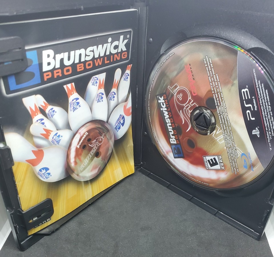 Brunswick Pro Bowling PS3 Crave Games Rated E 2010 W/Manual MINT ...