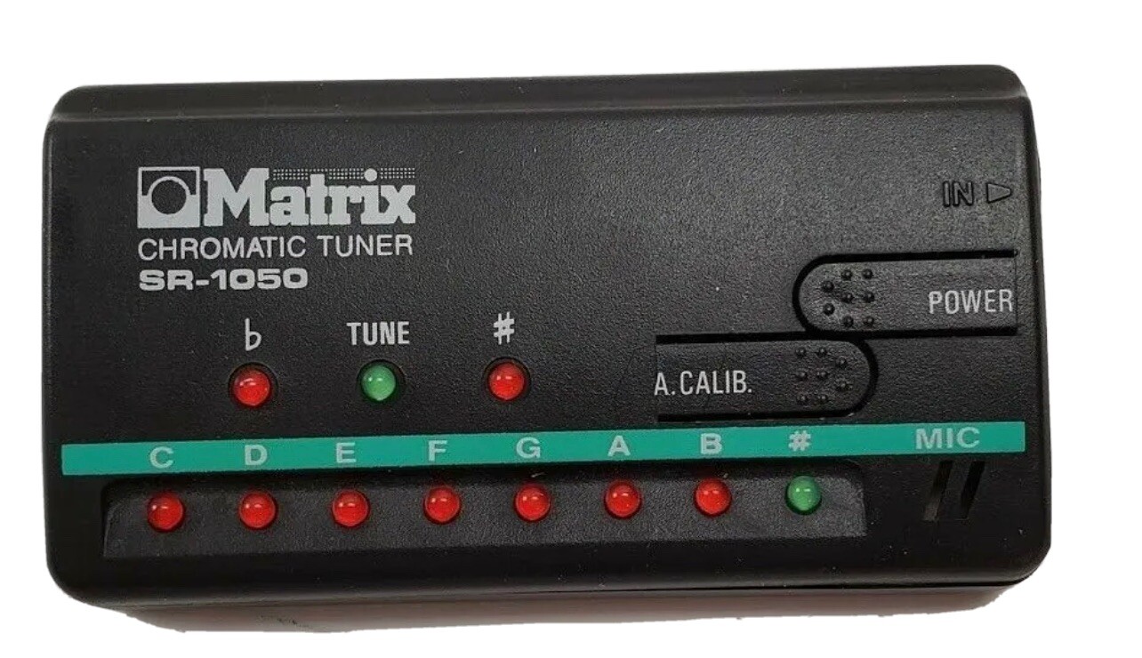 Matrix Sr-1050 Chromatic All Instrument Tuner. Comes With Ukulele Song ...