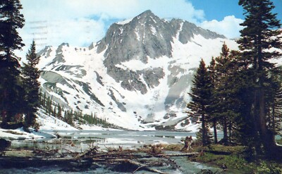 Aspen Colorado Springtime in the Rockies Snow Postcard | eBay