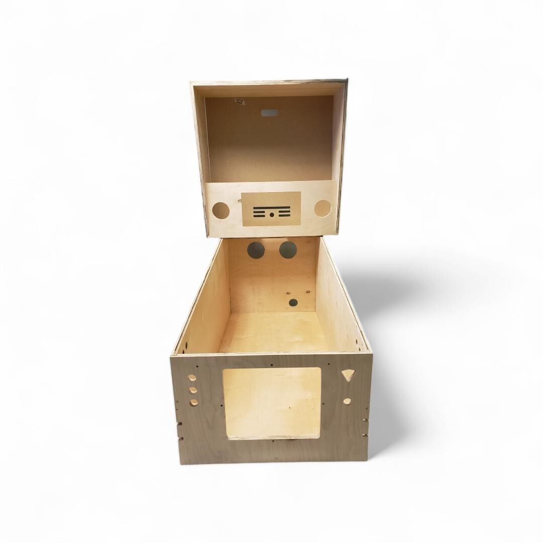 Virtual Pinball Cabinet Kit Flat Pack, Parts Williams Wide Body Style ...