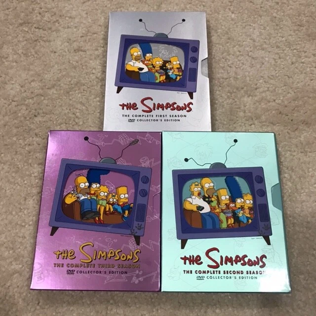 The Simpson Dvds Seasons 1 3