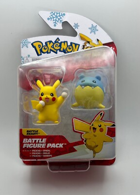 Pokémon Battle Ready! Pikachu Battle Figure pk Figure Set (2 Pieces) | eBay