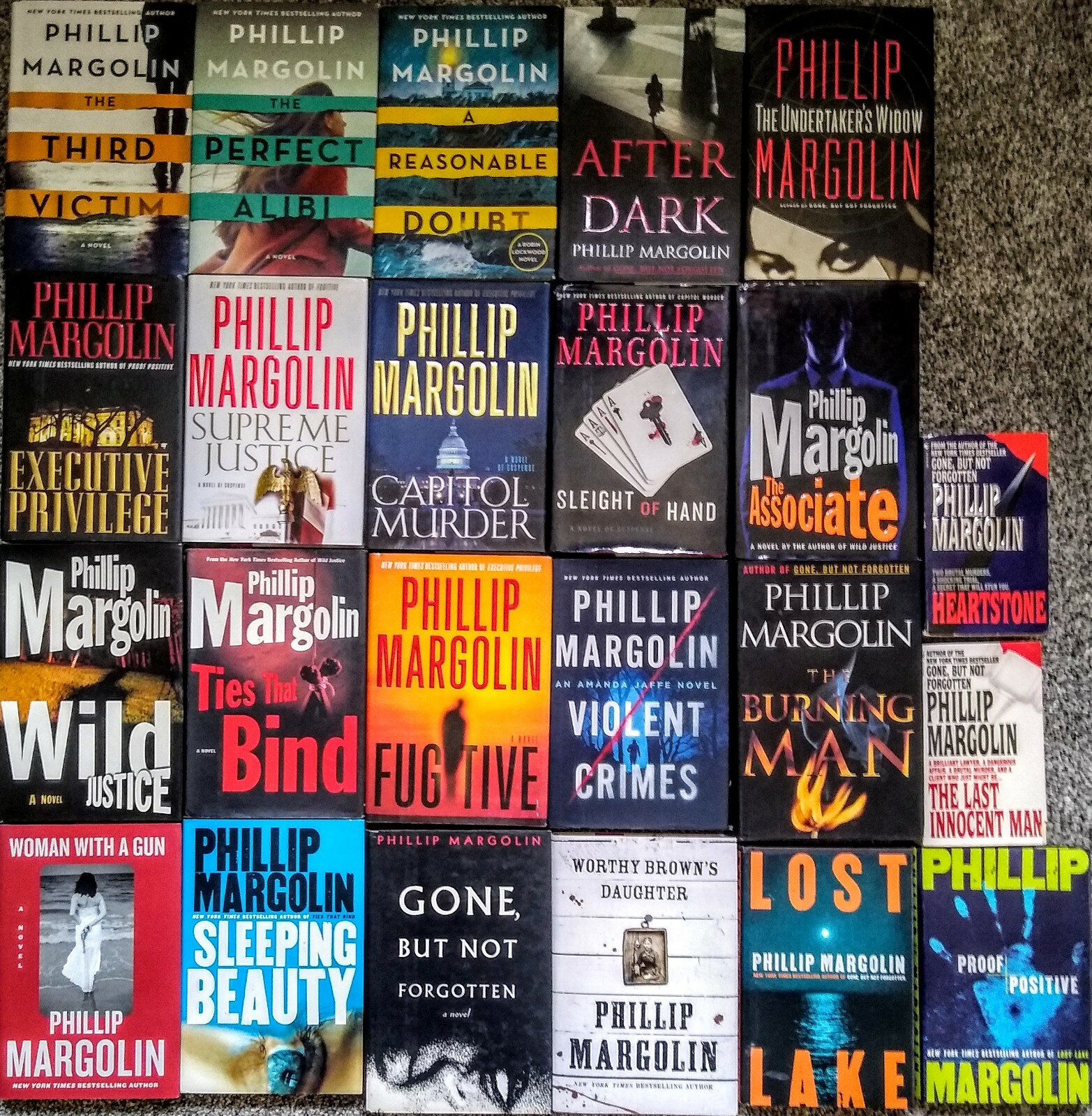 Phillip Margolin: Dana Cutler, Amanda Jaffe, Robin Lockwood, and More ...