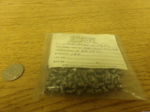 NEW Tridair Fastener FSN 5340-954-1152 Tridair part no KN 0832, lot of ...