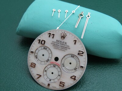 Rolex Daytona Rose MOP Dial for White Gold Zenith Rolex Daytona 16519 ...