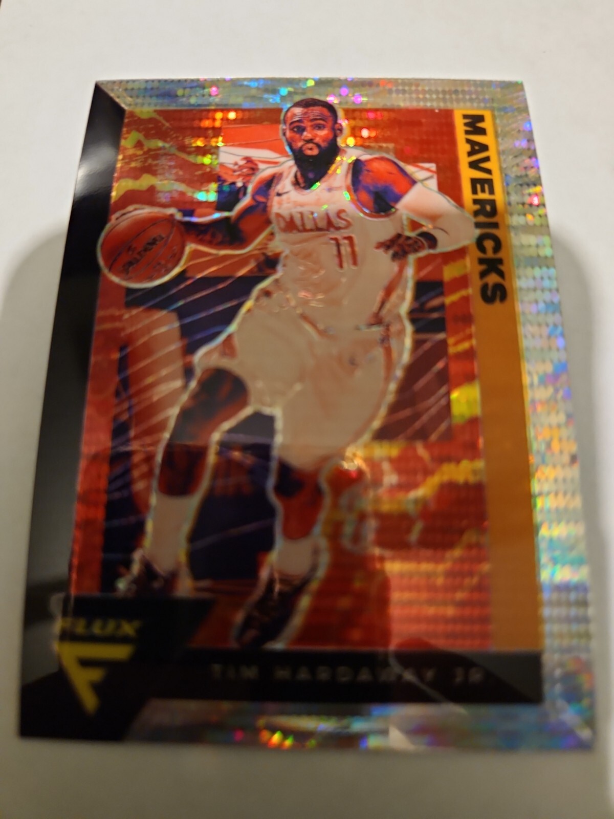 2020-21 Panini Flux Silver Pulsar Prizm Card SP #40 Tim Hardaway Jr | eBay
