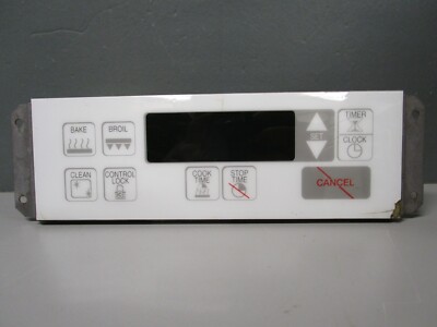 Maytag Range Control Board w/ White Overlay 5701M509-60 7601P489-60 ...