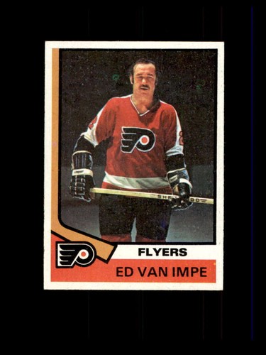 1974 Topps Hockey #085 Ed Van Impe STARX 8 NM/MT (CS137025) | eBay