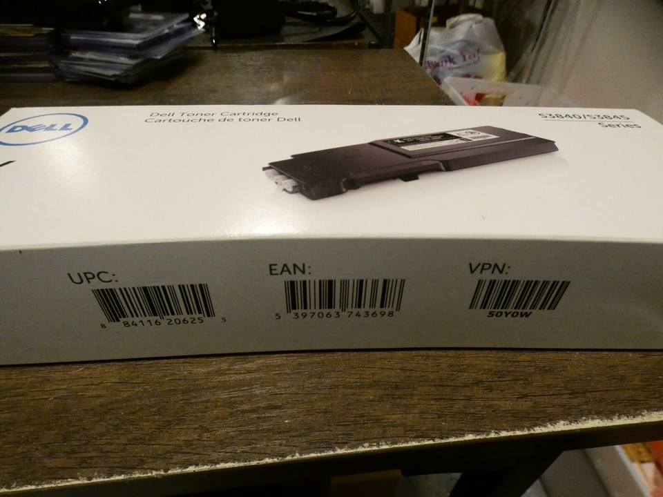 Brand New OEM Dell 50Y0W Toner Cartridge - Black S3840/S3845 Series ...