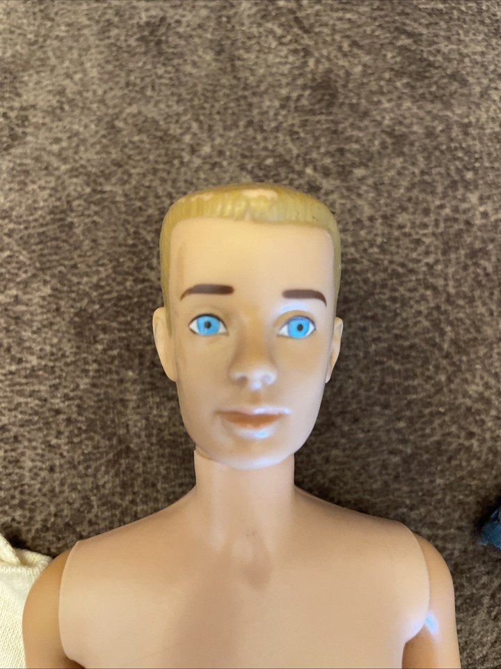 Vintage Barbie KEN - #1020 BENDABLE / BEND LEG KEN DOLL (1965) + EXTRAS ...