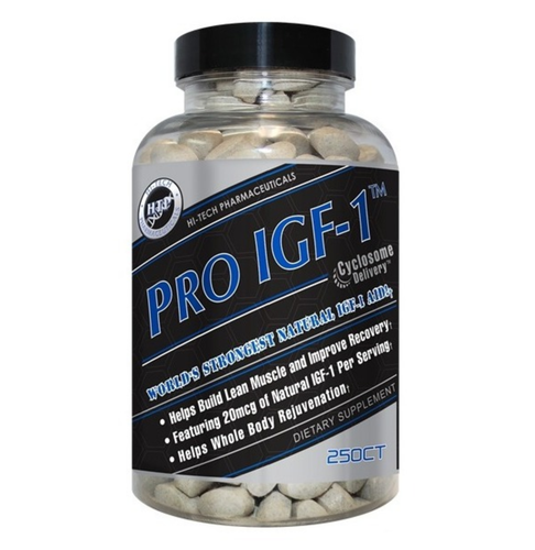 Hi-Tech Pharmaceuticals PRO IGF-1 250 Tablets Build Muscle & Improve ...