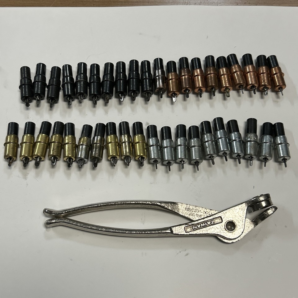 CLECO SHEET METAL FASTENER KIT Stubby Pliers 40 30 21 10 | eBay